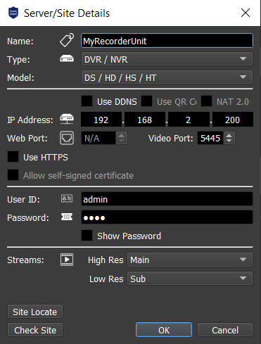 How to add a recorder to SecureGuard® CMS